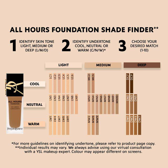 All Hours Foundation - Fondotinta 24H | YSL Beauty